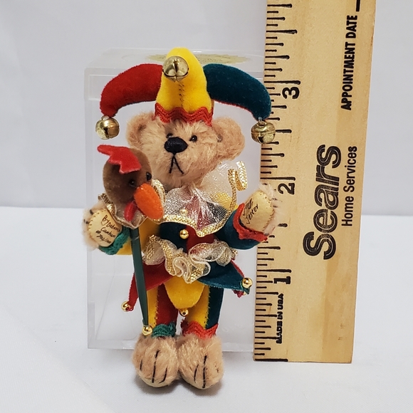 Little Gems Teddy Bears | Accents | Little Gem Jolly Jester Teddy Bear ...